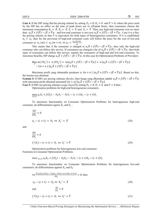 Utility Function-based Pricing Strategies in Maximizing the Information Service Provider’s ...