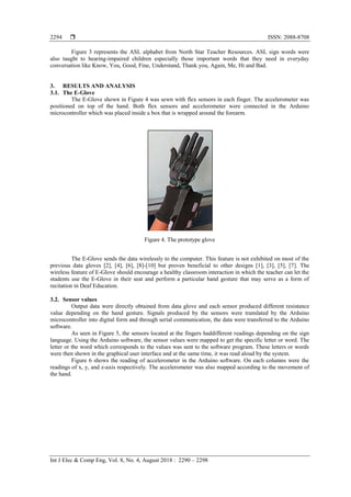 Electronic Glove: A Teaching AID for the Hearing Impaired | PDF