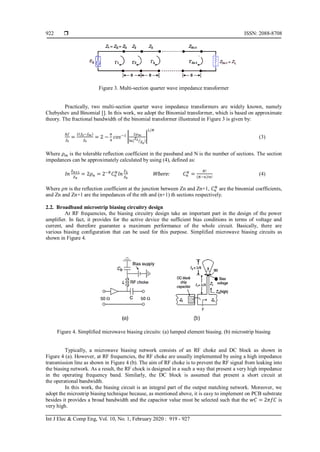 A trade-off design of microstrip broadband power amplifier for UHF ...