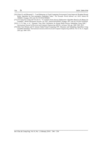 Virtual Machine Allocation Policy in Cloud Computing Environment using CloudSim | PDF