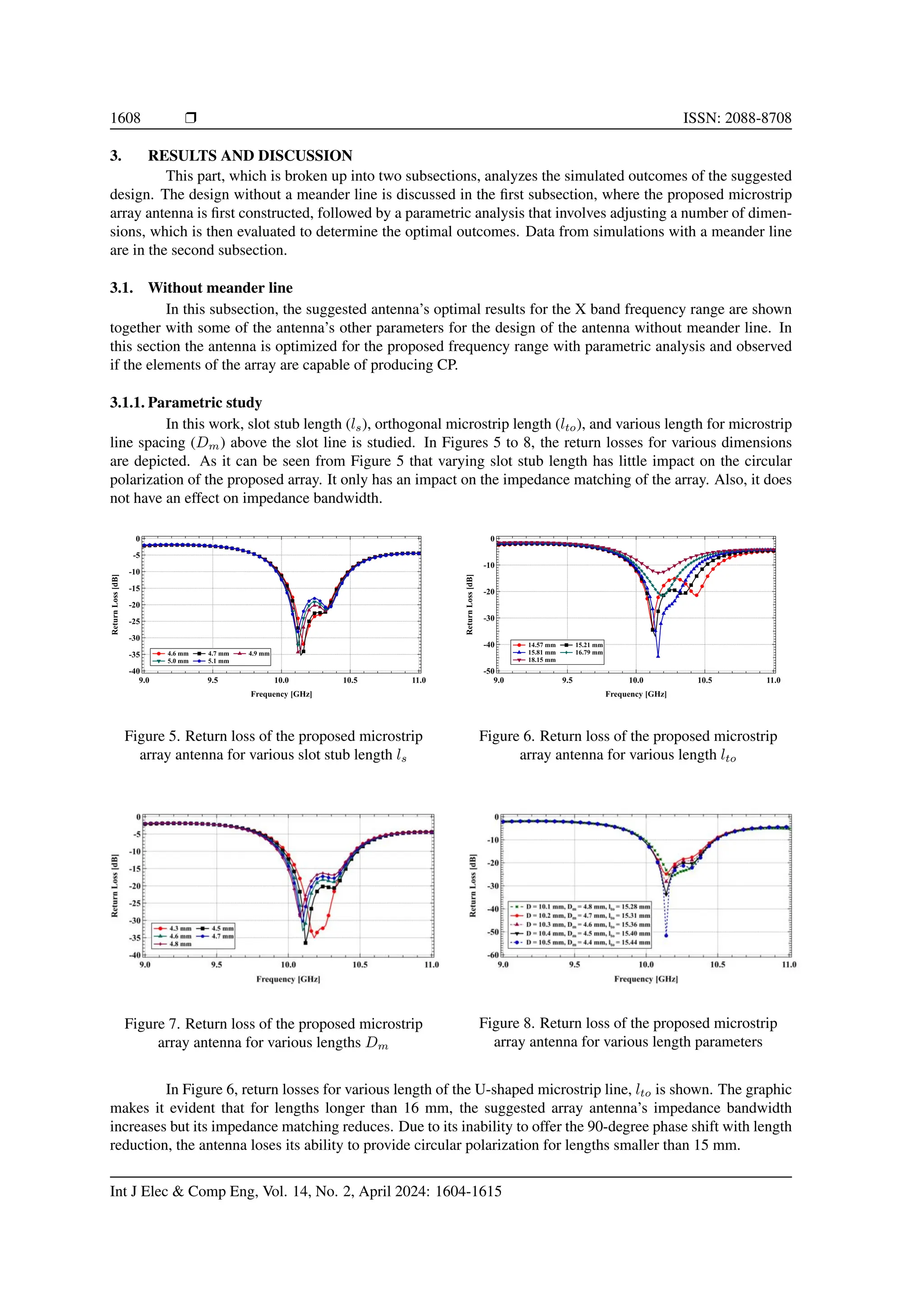 A simple feed orthogonal excitation X-band dual circular polarized microstrip patch array ...