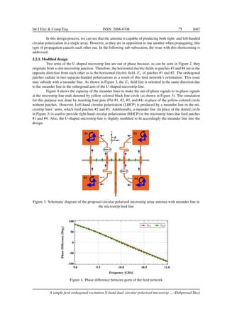 A simple feed orthogonal excitation X-band dual circular polarized microstrip patch array ...
