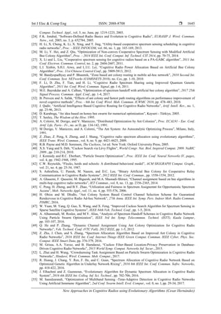 New Approaches in Cognitive Radios using Evolutionary Algorithms | PDF | Computer Networking ...