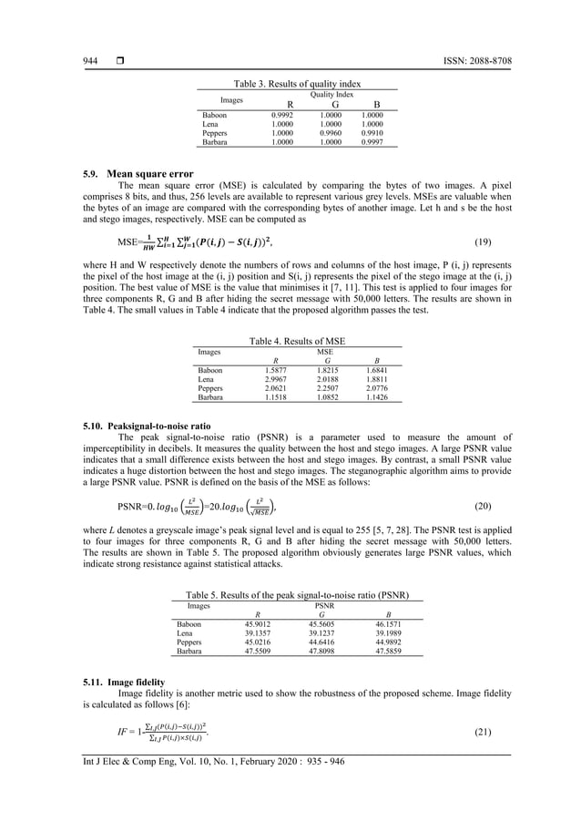 Image steganography using least significant bit and secret map techniques | PDF