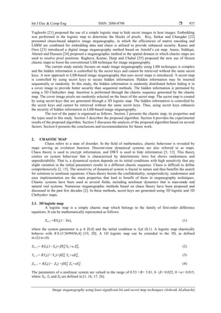 Image steganography using least significant bit and secret map techniques | PDF