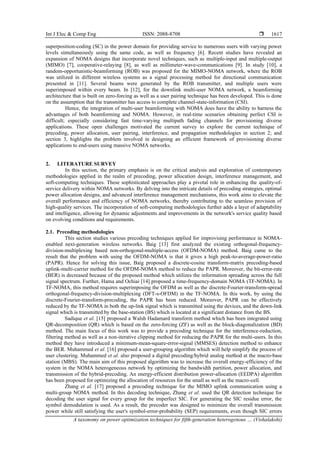 A taxonomy on power optimization techniques for fifthgeneration heterogenous non-orthogonal ...