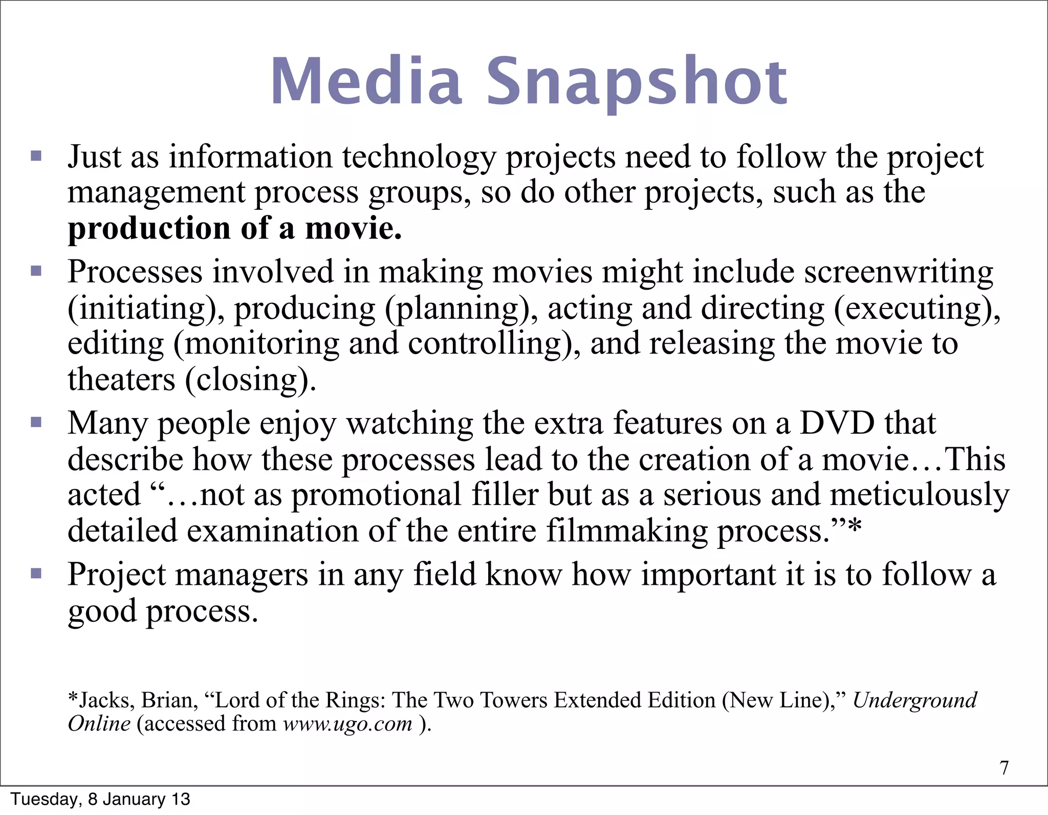 V3 basic pm training overview thammasat | PPT