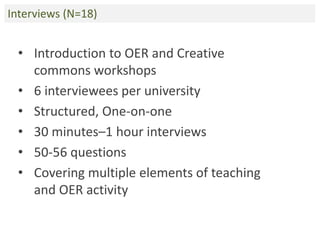 Understanding lecturer’s adoption of OER: a multi-factorial approach | PPTX