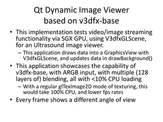 Ultrasound Image Viewer - Qt + SGX | PPTX