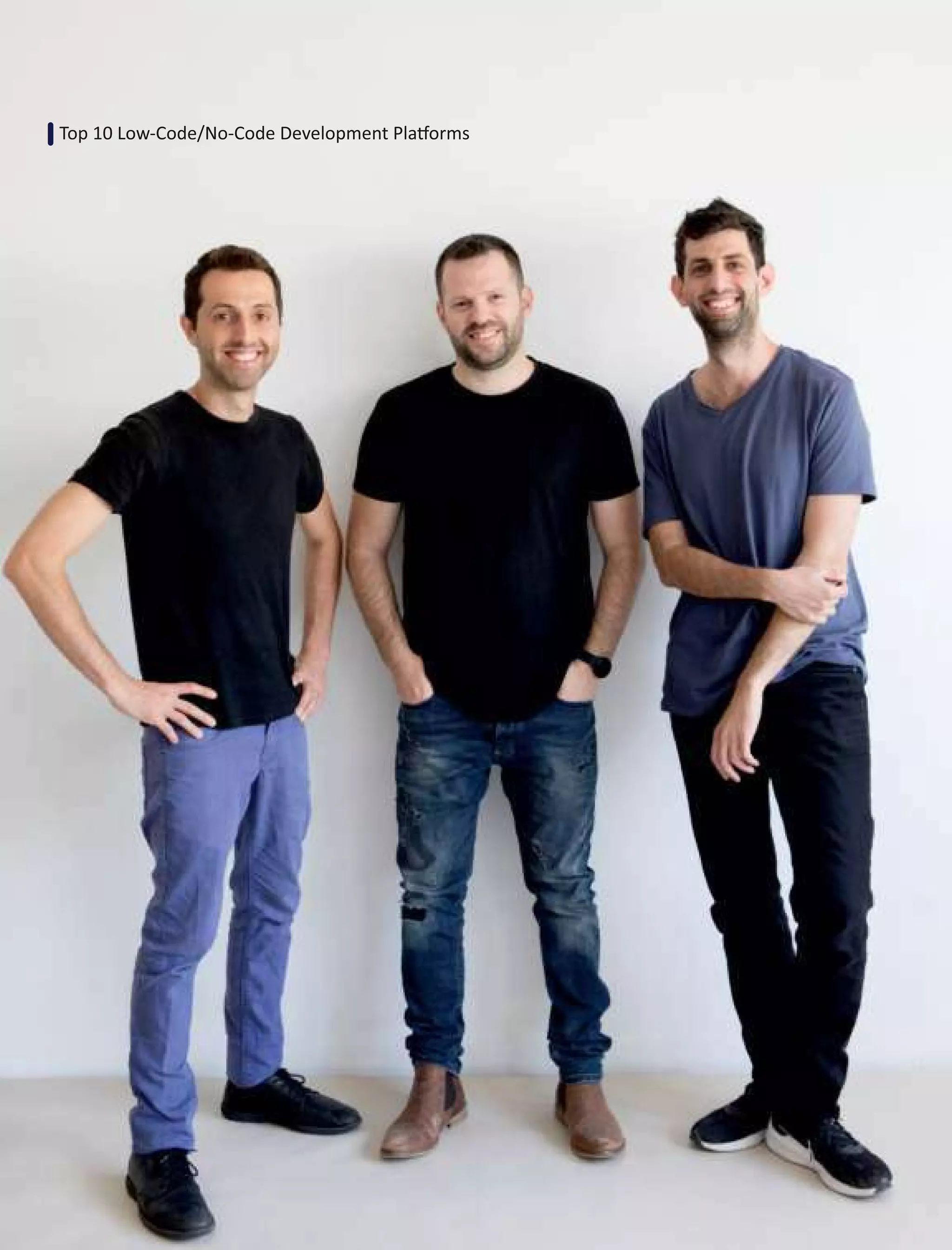 Top 10 Low-CodeNo Code Development Platforms | PDF