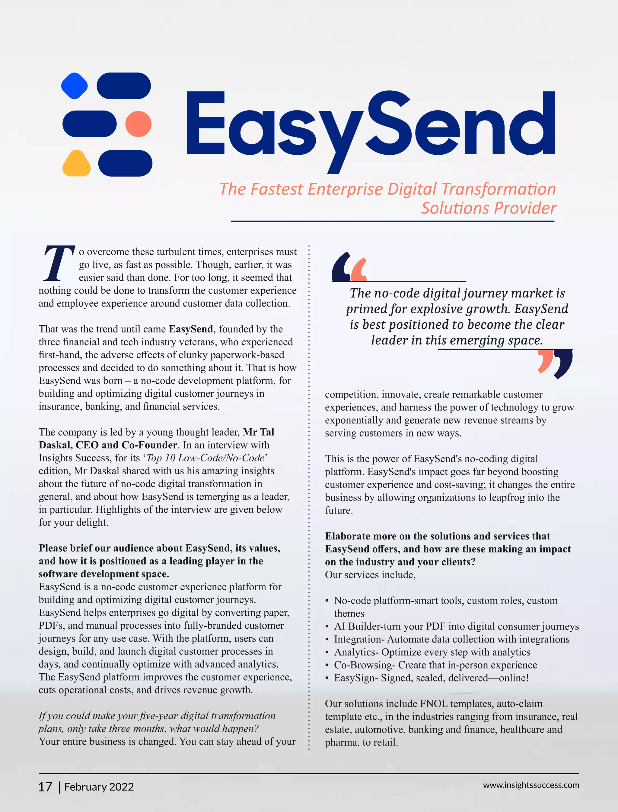 Top 10 Low-CodeNo Code Development Platforms | PDF