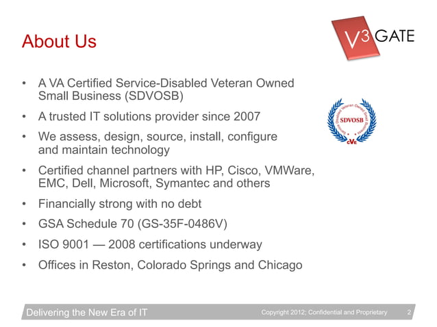 V3Gate Company Overview | PDF | Computer Software and Applications | Computing