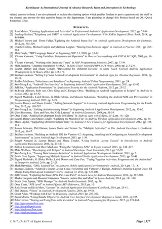 Andro Attendance – Marking Attendance with Android Application | PDF