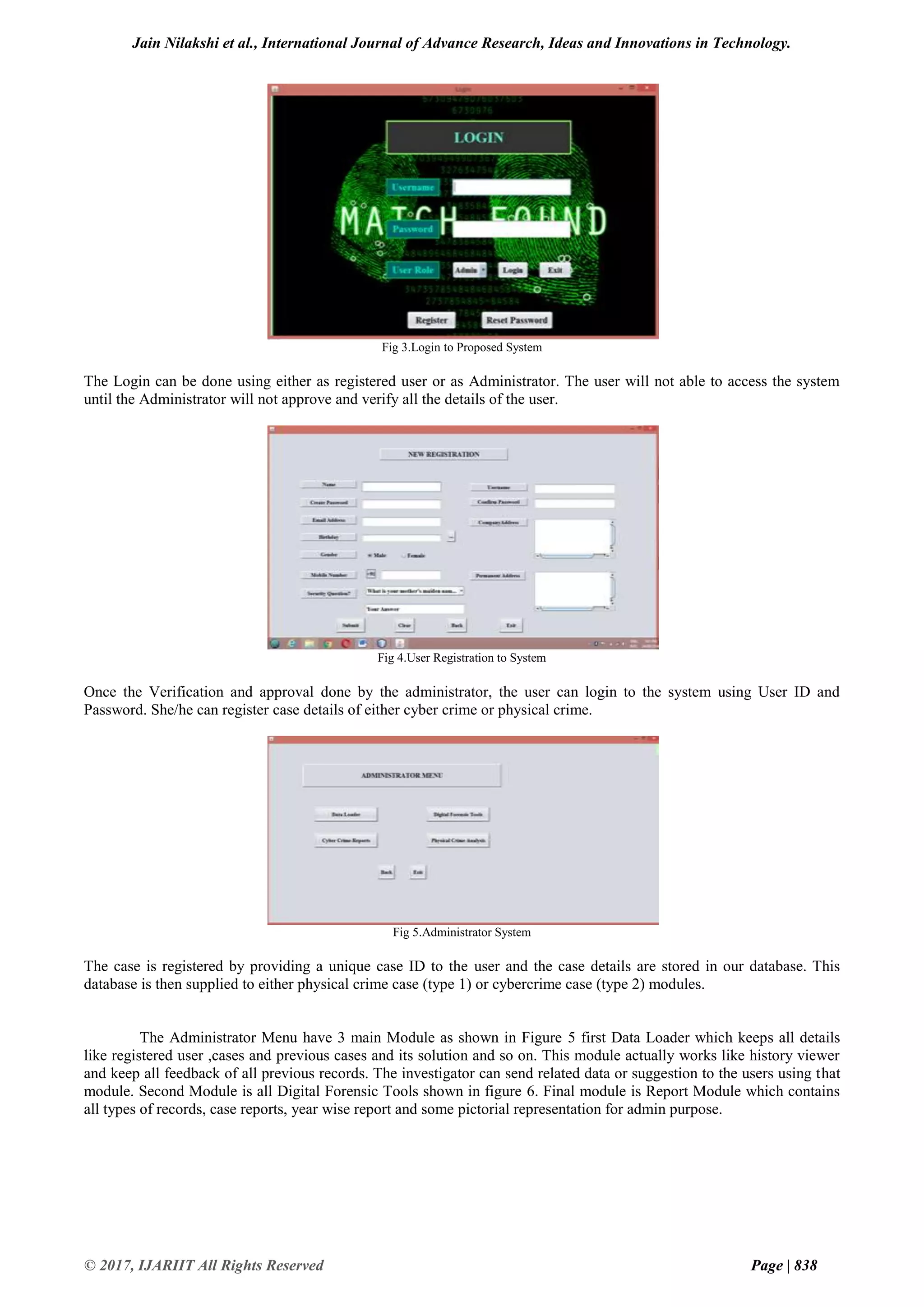 Physical And Cyber Crime Detection Using Digital Forensic Approach A