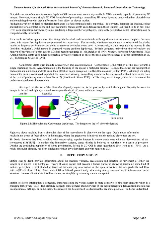 Human Depth Perception | PDF | 3-D Graphics | Computer Software and ...