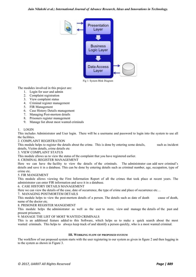 Crime File System | PDF