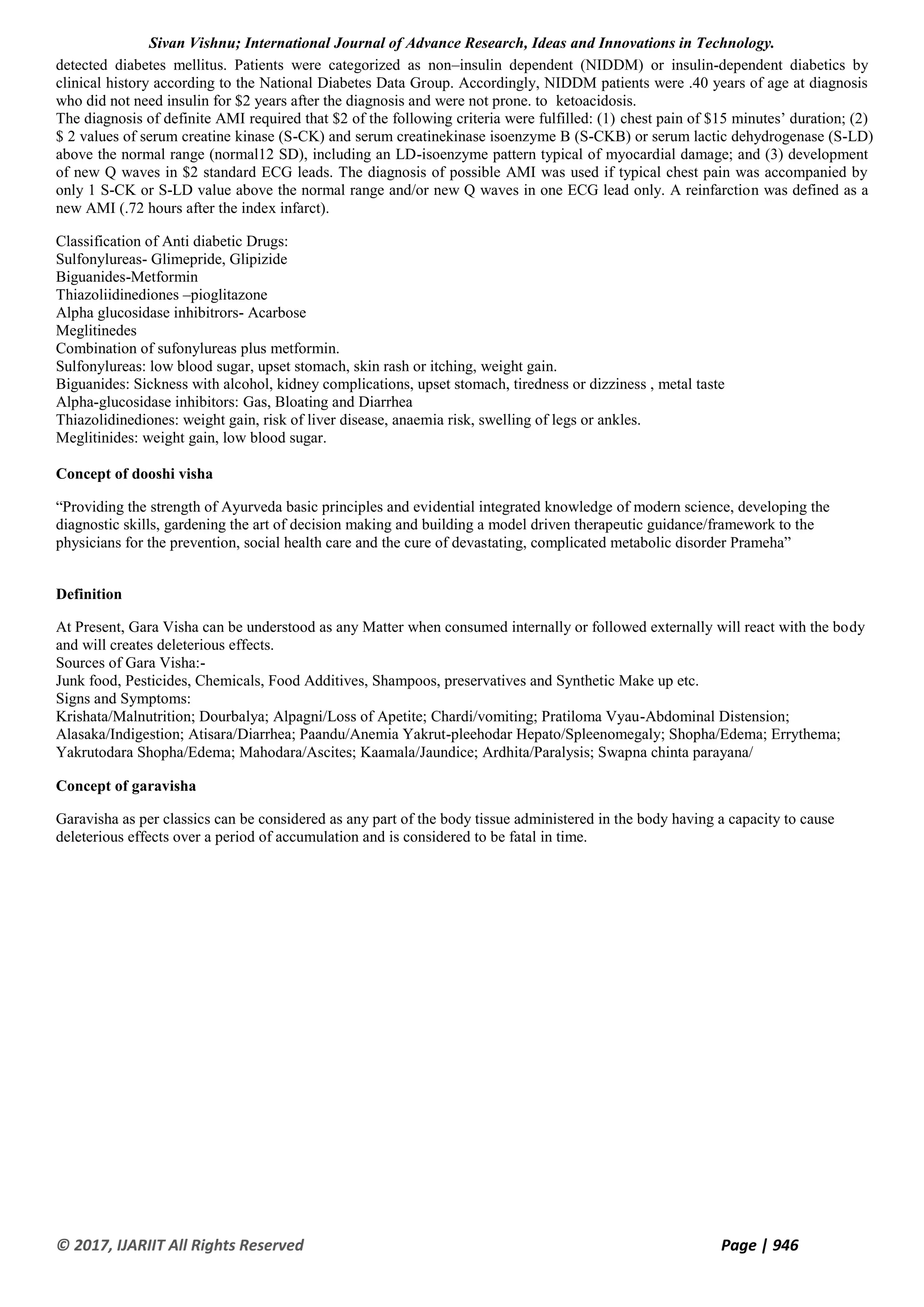 Synthetic Drugs/Hormones - Boon or Bane- Concept of Dooshivisha and ...