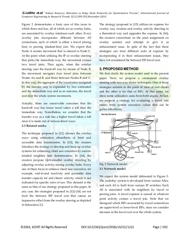 Robust Resource Allocation In Relay Node Networks For Optimization Pr