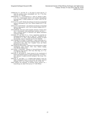 A review on data mining techniques for Digital Mammographic Analysis | PDF