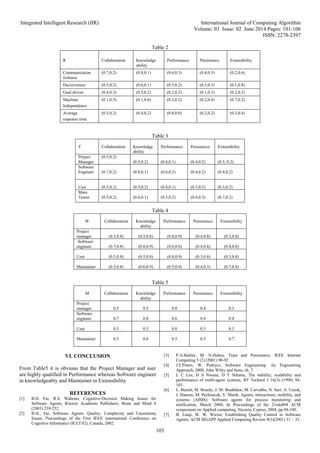 Fuzzy Max-Min Composition in Quality Specifications of Multi-Agent System | PDF