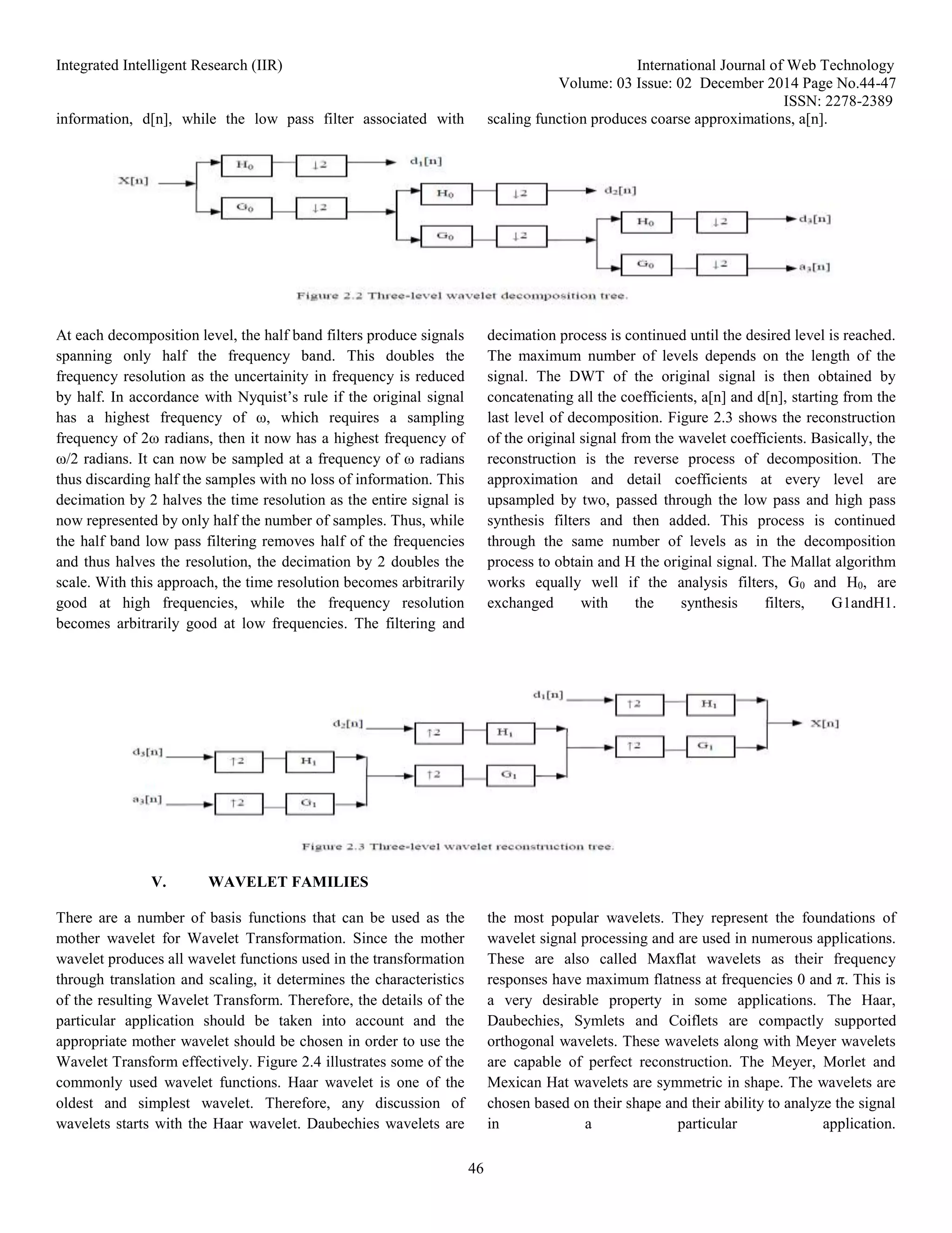A Survey On Implementation Of Discrete Wavelet Transform For Image Denoising Pdf