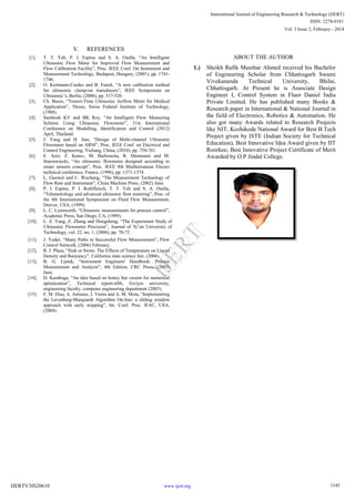 A Smart Flow Measurement System Adaptive to Different Variation Using ...