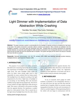 Light Dimmer with Implementation of Data Abstraction While Crashing | PDF