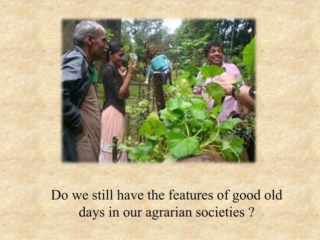 Agrarian societies | PPTX