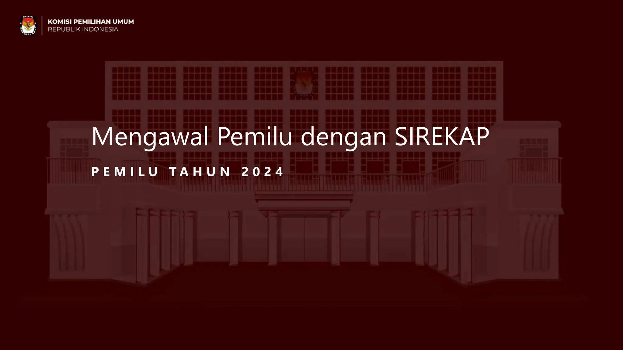 Paparan Bimtek Aplikasi dan Web SIREKAP Pemilu 2024 | PPTX
