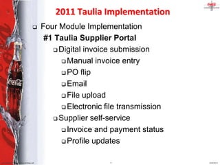 Dynamic Discounting, Supplier Self Services and Workflow | PPTX