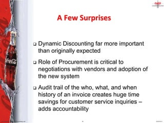 Dynamic Discounting, Supplier Self Services and Workflow | PPTX