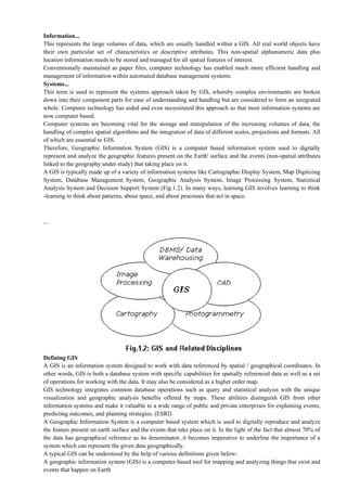 Chapter one gis | PDF