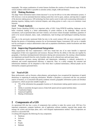 Chapter one gis | PDF