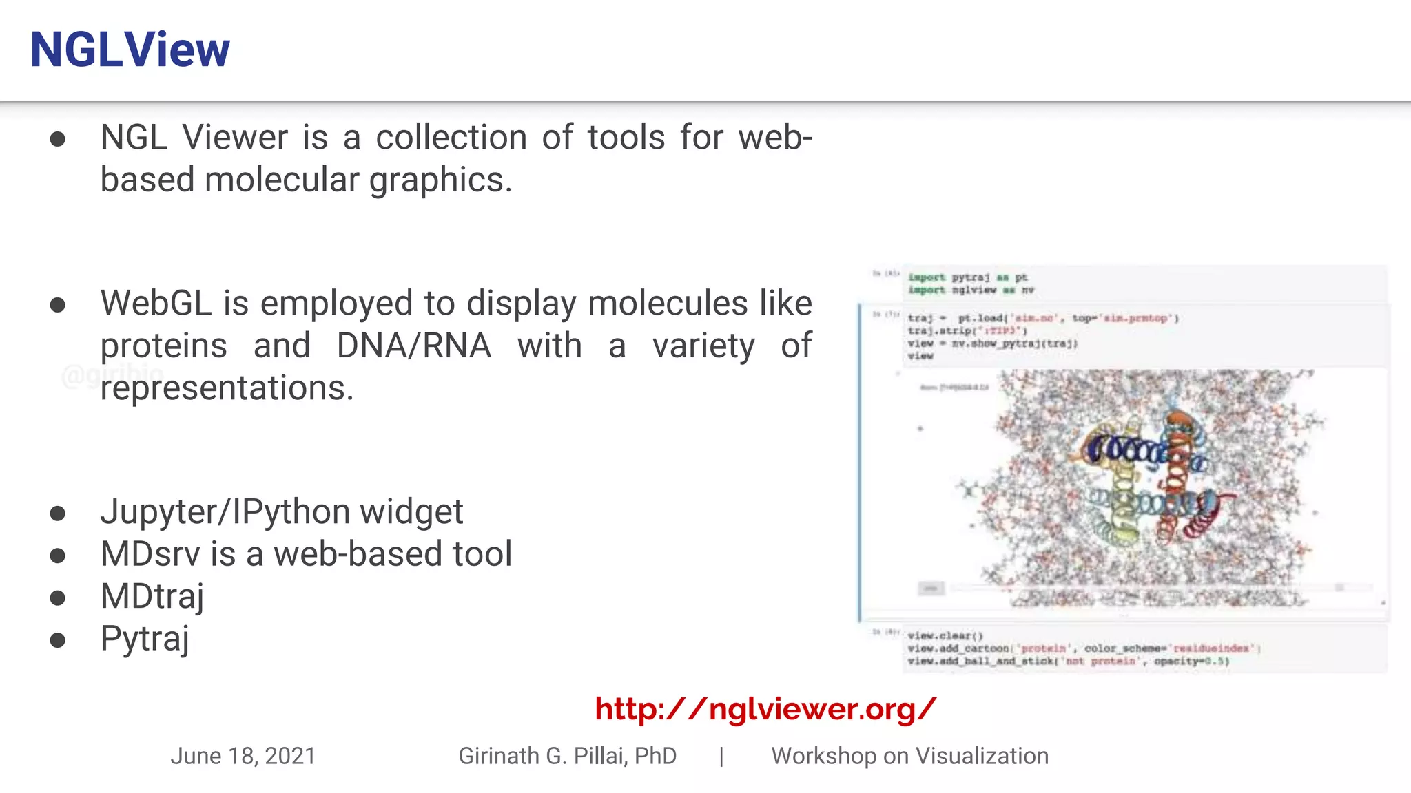 Visualisation Techniques in Drug Design | PPTX