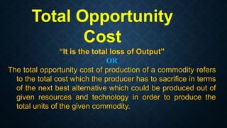 marginal opportunity cost or marginal rate of transformation (moc or ...