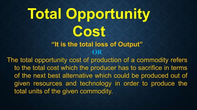 marginal opportunity cost or marginal rate of transformation (moc or ...