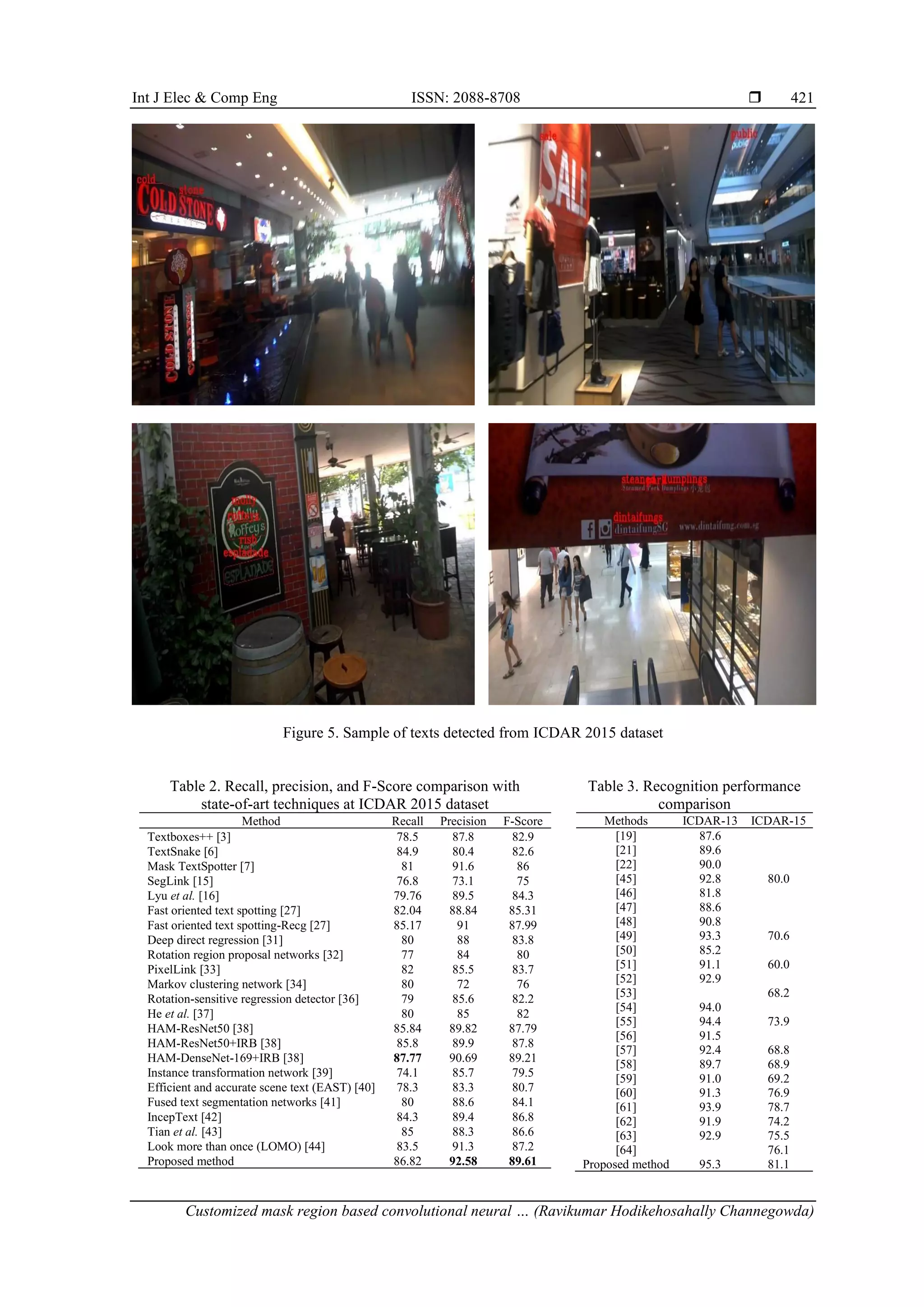 Customized mask region based convolutional neural networks for un-uniformed shape text detection ...