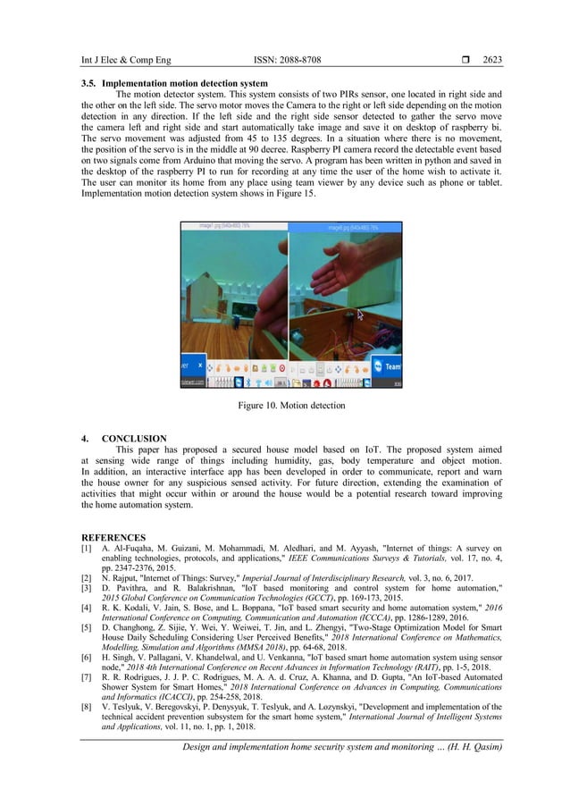 Design and implementation home security system and monitoring by using wireless sensor networks ...