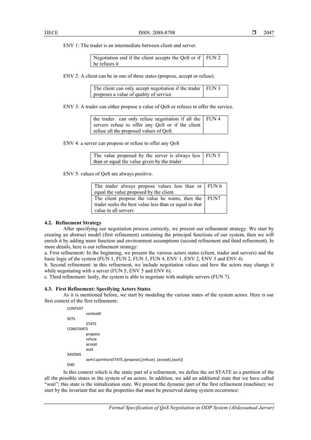 Formal Specification of QoS Negotiation in ODP System | PDF