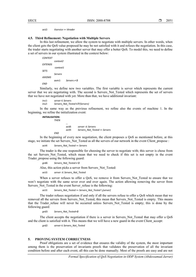 Formal Specification of QoS Negotiation in ODP System | PDF