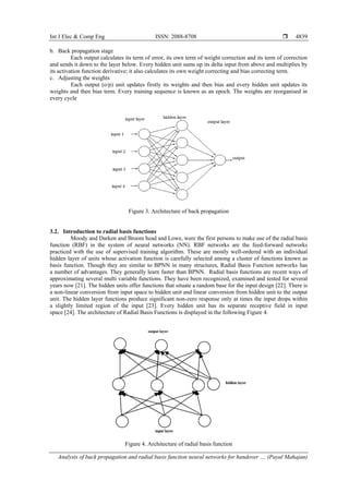 Analysis of back propagation and radial basis function neural networks for handover decisions in ...
