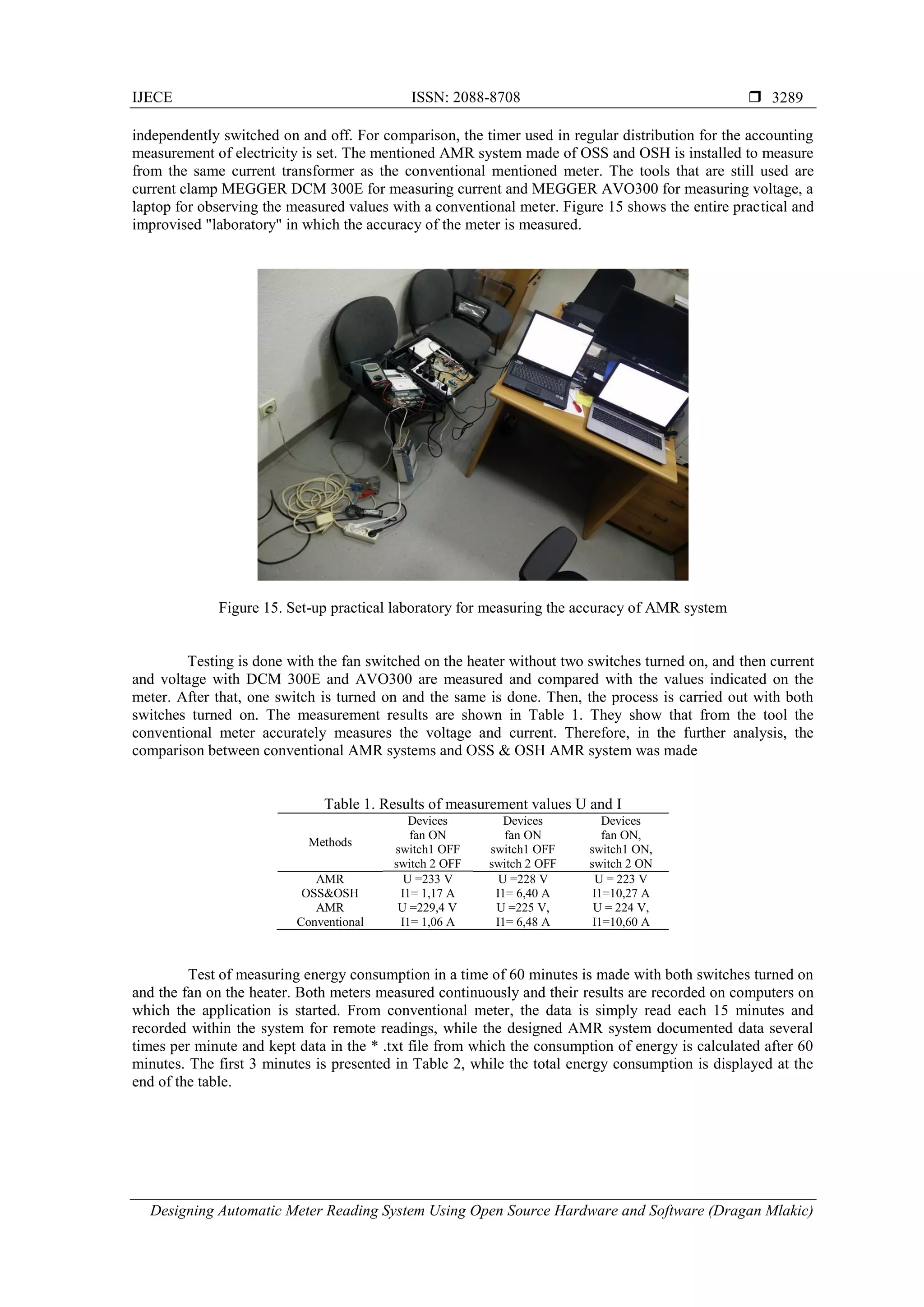 Designing Automatic Meter Reading System Using Open Source Hardware and Software | PDF