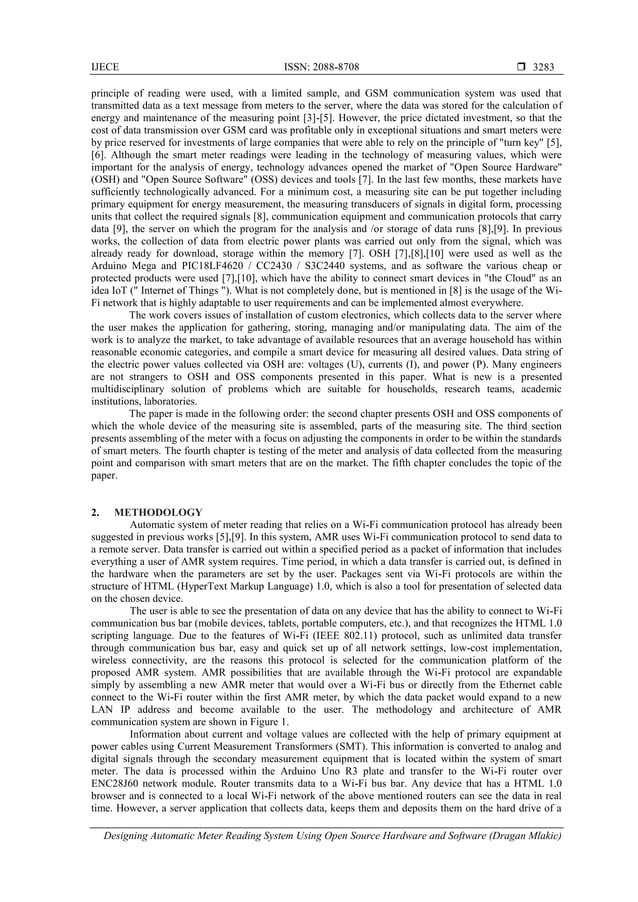 Designing Automatic Meter Reading System Using Open Source Hardware And Software Pdf