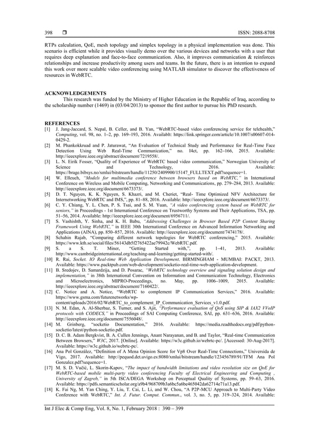 Design and Implement a Hybrid WebRTC Signalling Mechanism for Unidirectional & Bi-directional ...
