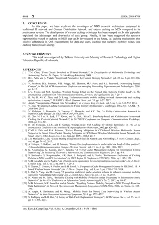 Caching on Named Data Network: a Survey and Future Research | PDF