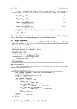 Optimal packet routing for wireless body area network using software defined network to handle ...