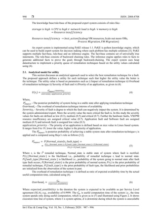 Proactive cloud service assurance framework for fault remediation in cloud environment | PDF