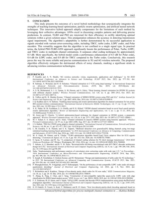 Advanced hybrid algorithms for precise multipath channel estimation in next-generation wireless ...