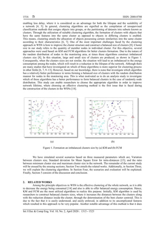 Evaluate the performance of K-Means and the fuzzy C-Means algorithms to formation balanced ...