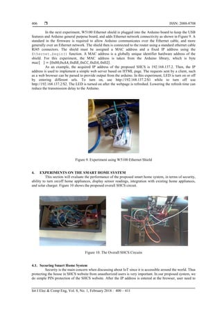 Performance Evaluation of Smart Home System using Internet of Things | PDF